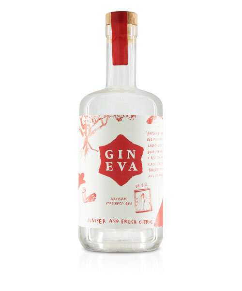 Gin Eva Mallorca Dry Gin 45°, 0,7-l-Flasche, 34,90